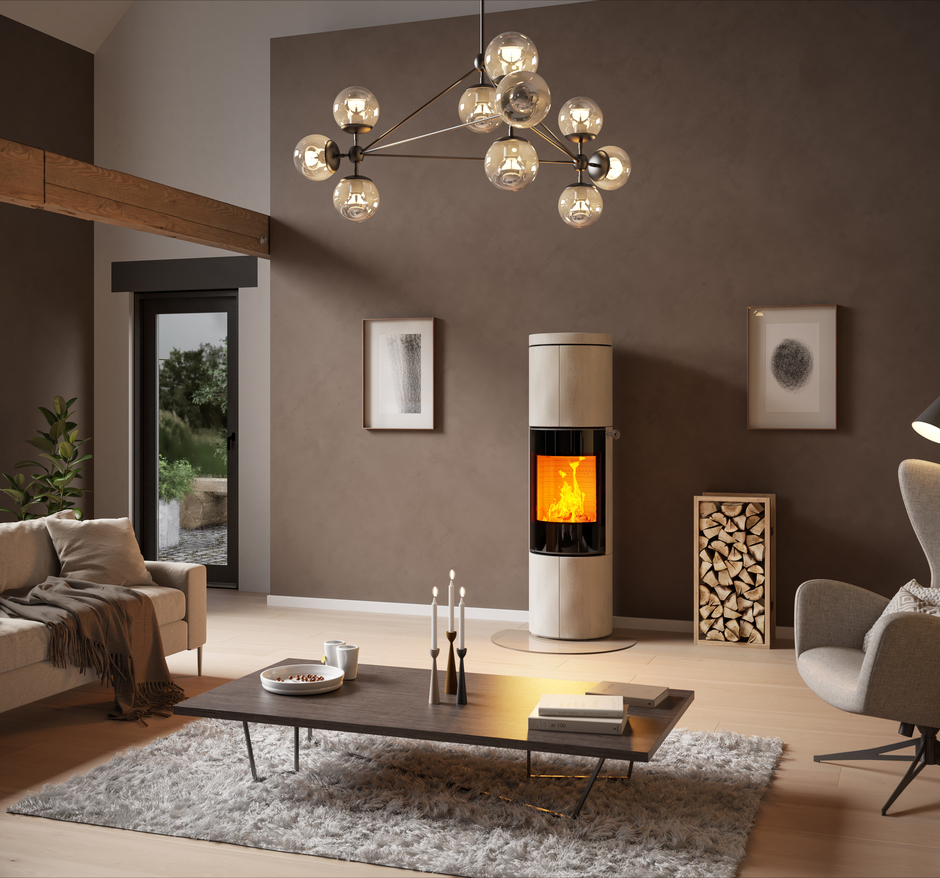 Poêles à bois et poêles à gaz - stylés et confortables. | Attika
